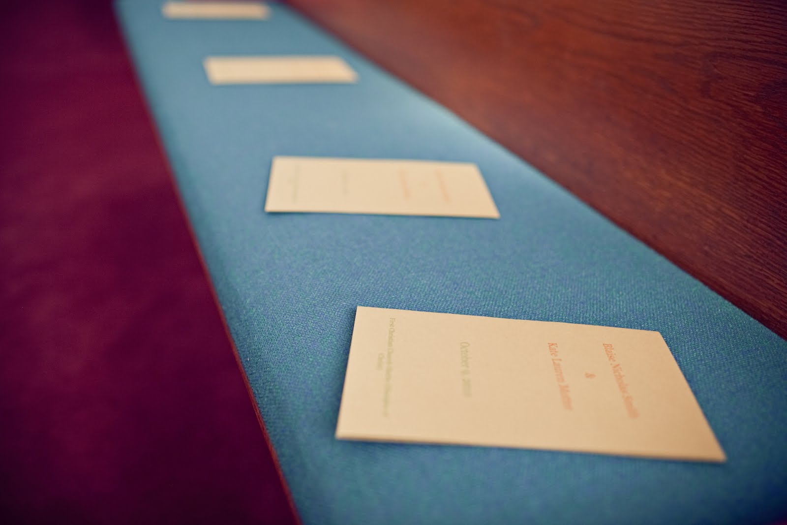 Simple Elegance: Real Weddings: Kate + Blaise : Ceremony