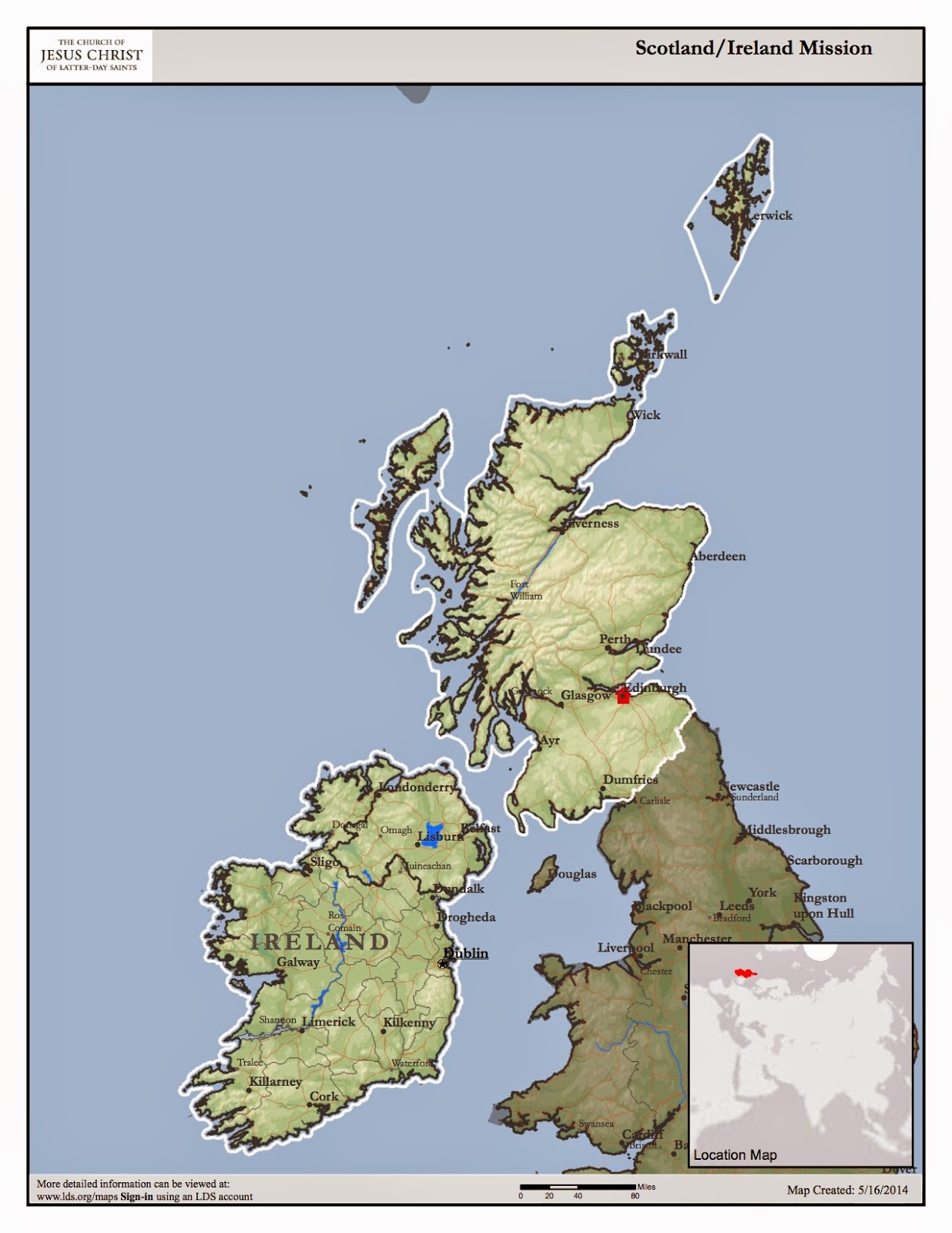 Serving as Sisters: MISSION MAP