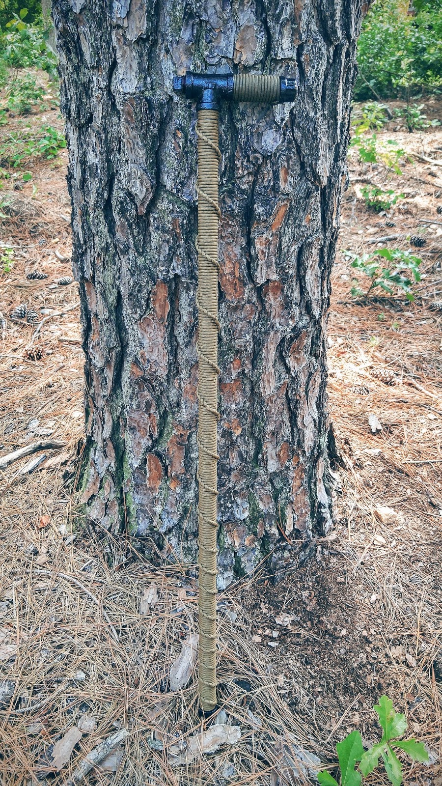 Blue Collar Prepping: Guest Post: Making a Walking Stick from a Pummel Pipe