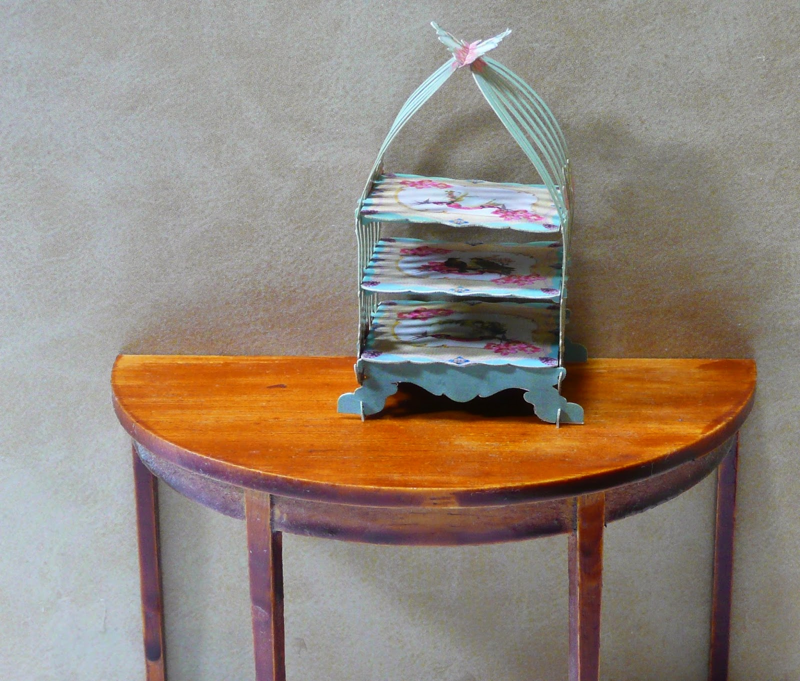 Joanne's Minis: Birdcage Pastry Tower