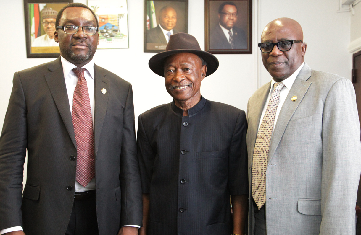 PICTURE:VANGUARD PUBLISHER VISITS LAGOS COMMISSIONER FOR INFORMATION ...
