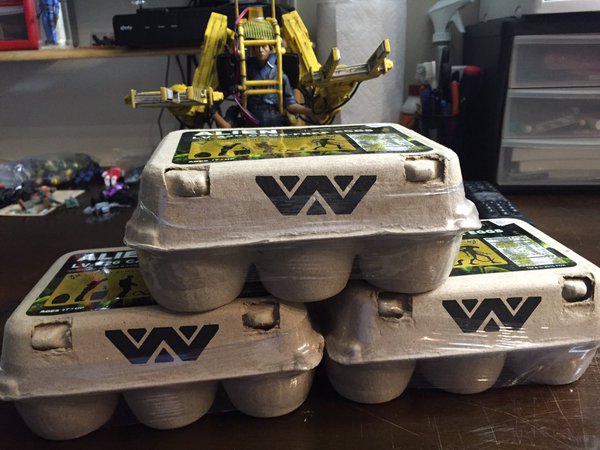 CobraShadowJoes: NECA TOYS Alien Eggs Carton (6 Pack)