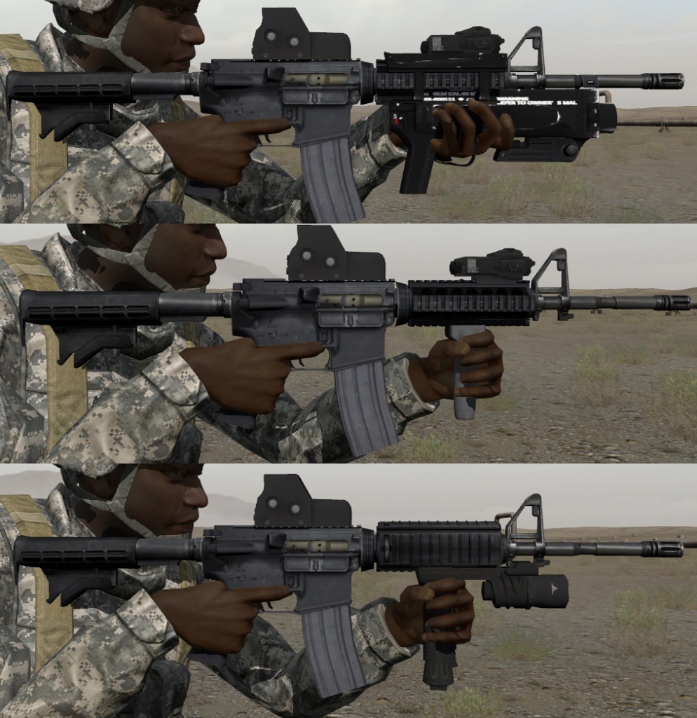 Arma 2 の SCAR-L を M4 に置き換えするアドオンが公開 | 弱者の日記^^ - Arma 3 MODとアドオン紹介