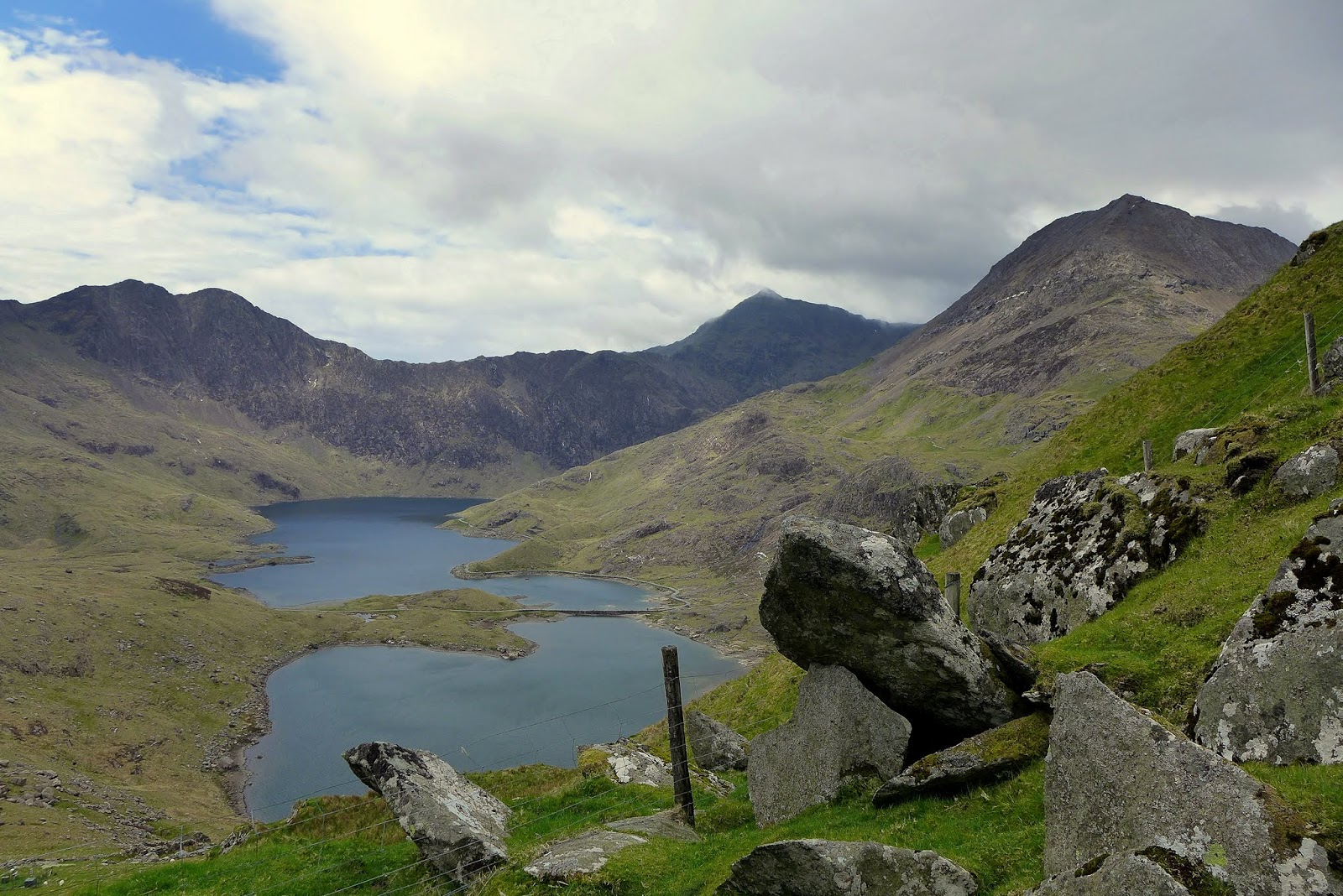 summit and camp: Crib Goch & Snowdon