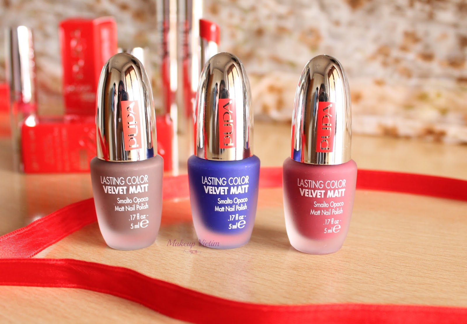 First Impression | Vamp! Mascara, Vamp! Cream Shadow Velvet Matt ...