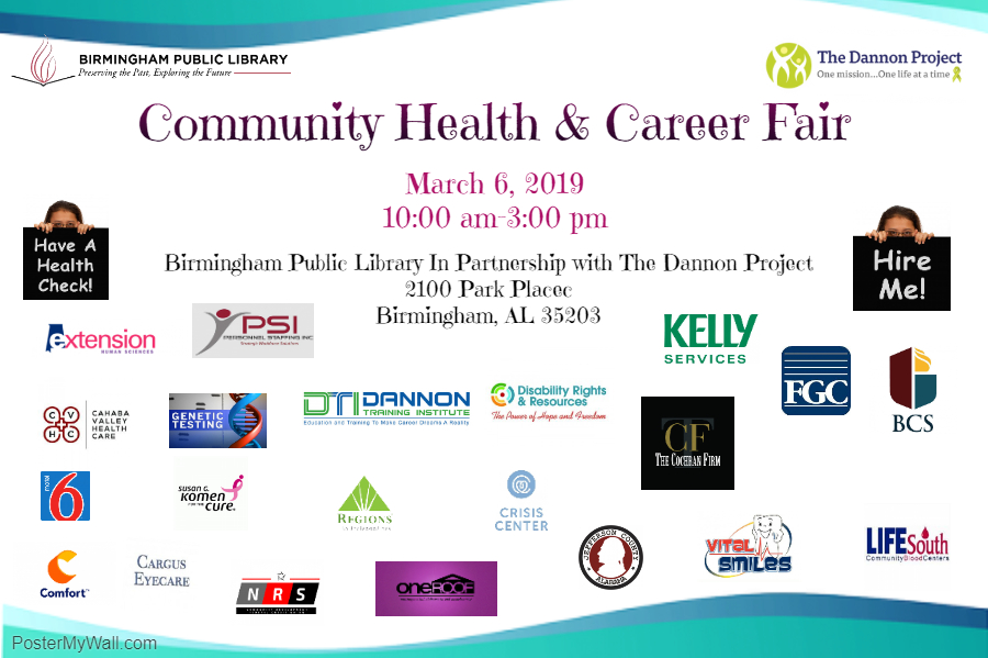 Dannon Project, Birmingham Public Library Hosting Civic & Wellness Fair ...