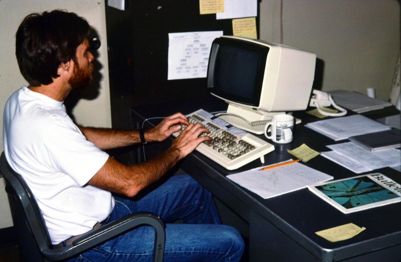 30 Cool Pics Show What the Office Life Looked Like in the 1980s ...