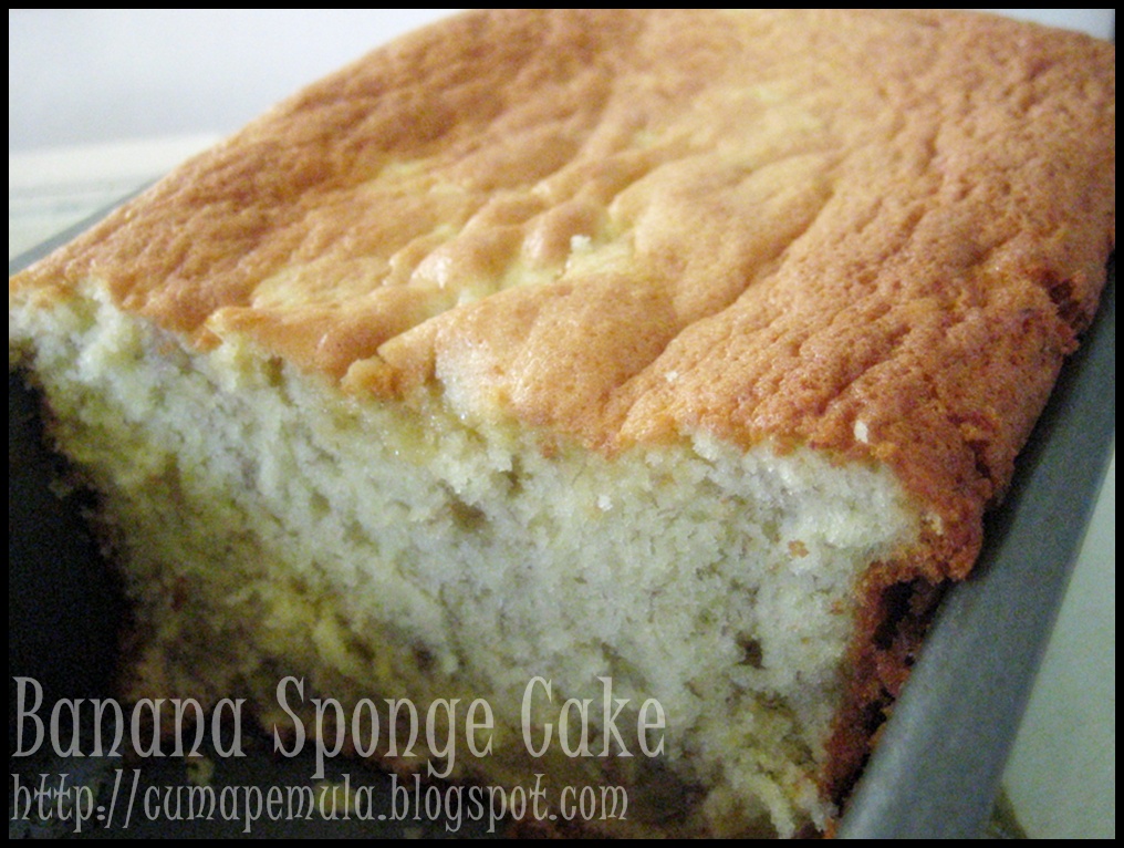 My Lovely Notes: Banana Sponge Cake
