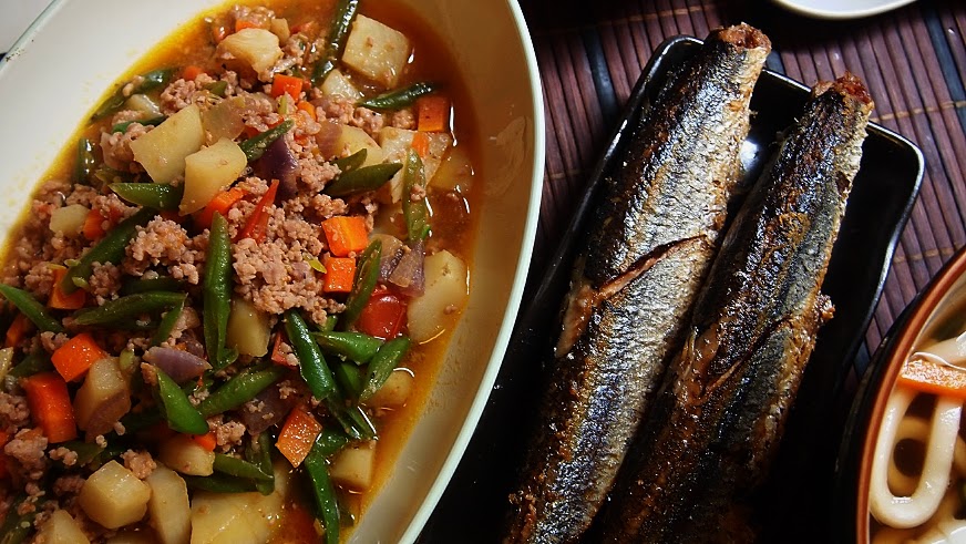 LUWEEH KITCHEN : Ginisang Bitsuelas na may Patatas at Carrots