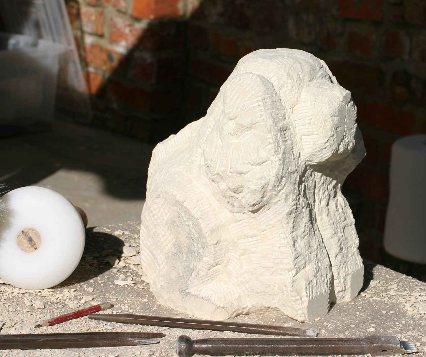 Jennifer Tetlow - Stone Sculpture Journal: Stone Carving Course