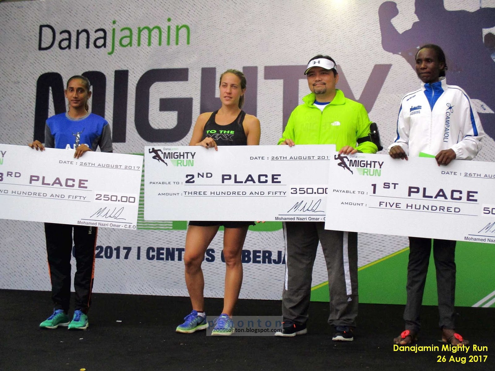 Penonton: Danajamin Mighty Run 2017 - Top 10 Results