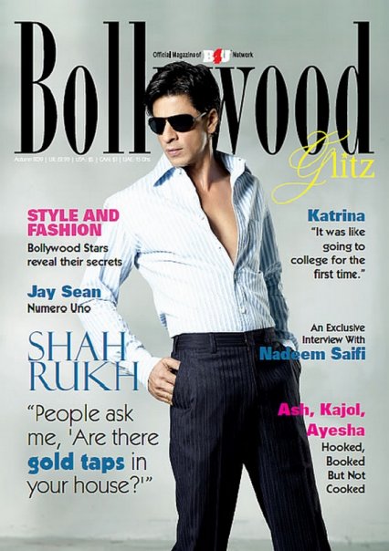 LATEST WALLPAPER: ShahRukh Khan On Bollywood Glitz Magazine Cover