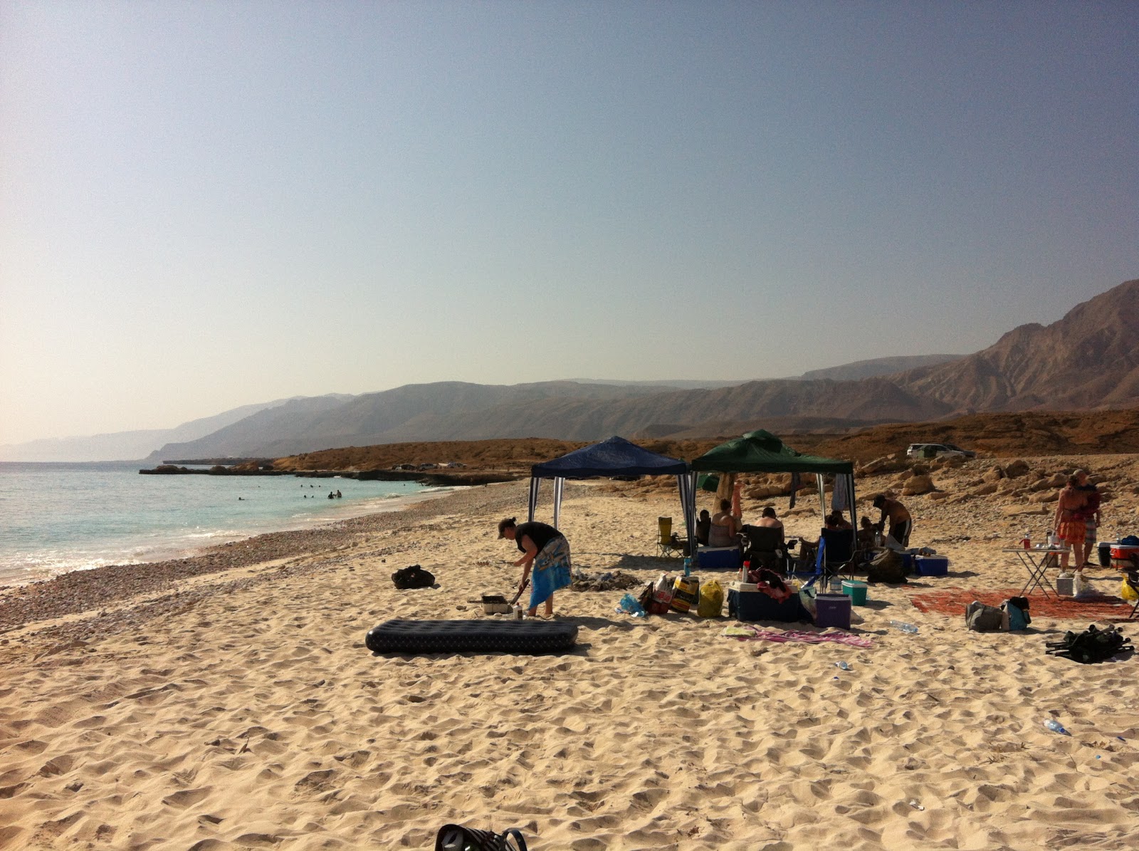 Hannah and Sean in Oman