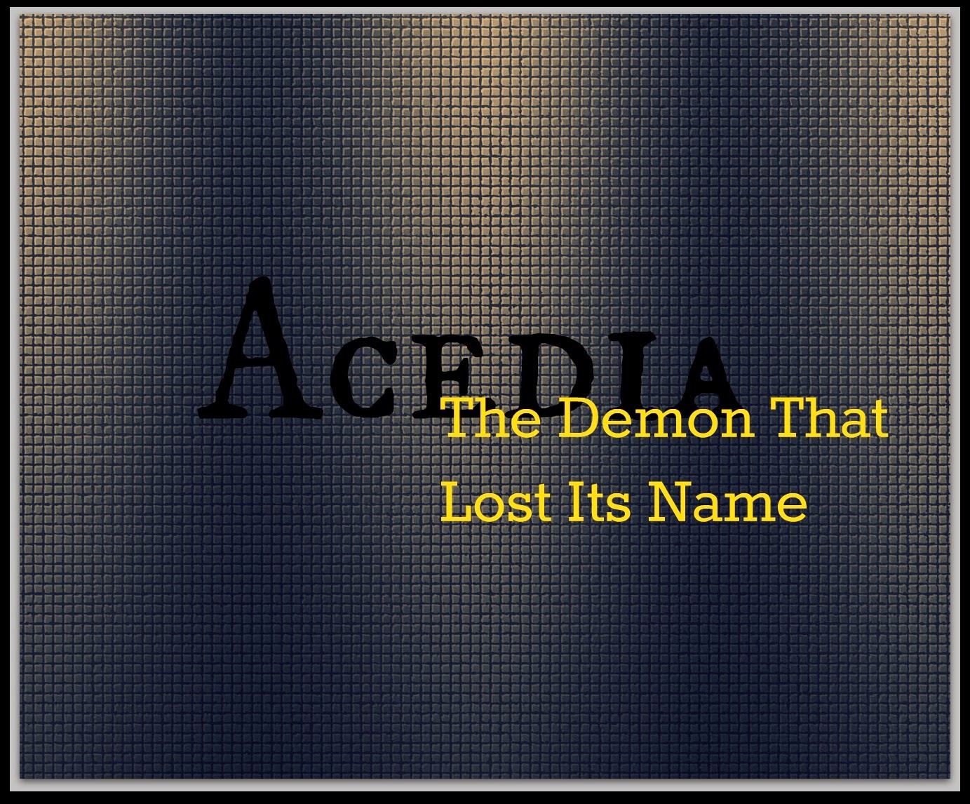 Frankly Journaling the Journey: Acedia: The Silent Enemy? (Part 1: The ...