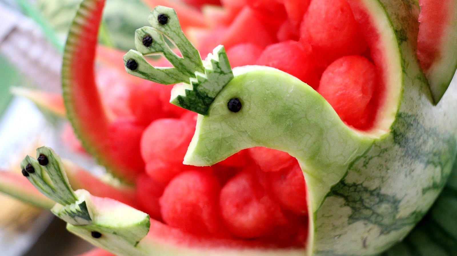 ItalyPaul - Art In Fruit & Vegetable Carving Lessons: Art In Watermelon ...