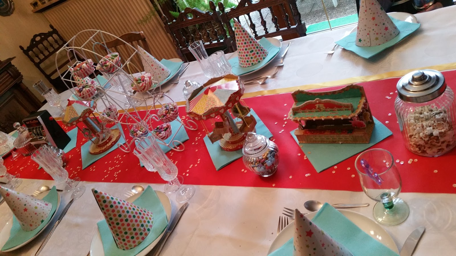 Aujourd'hui j'ai...: ... un anniversaire Fête Foraine (part.2)