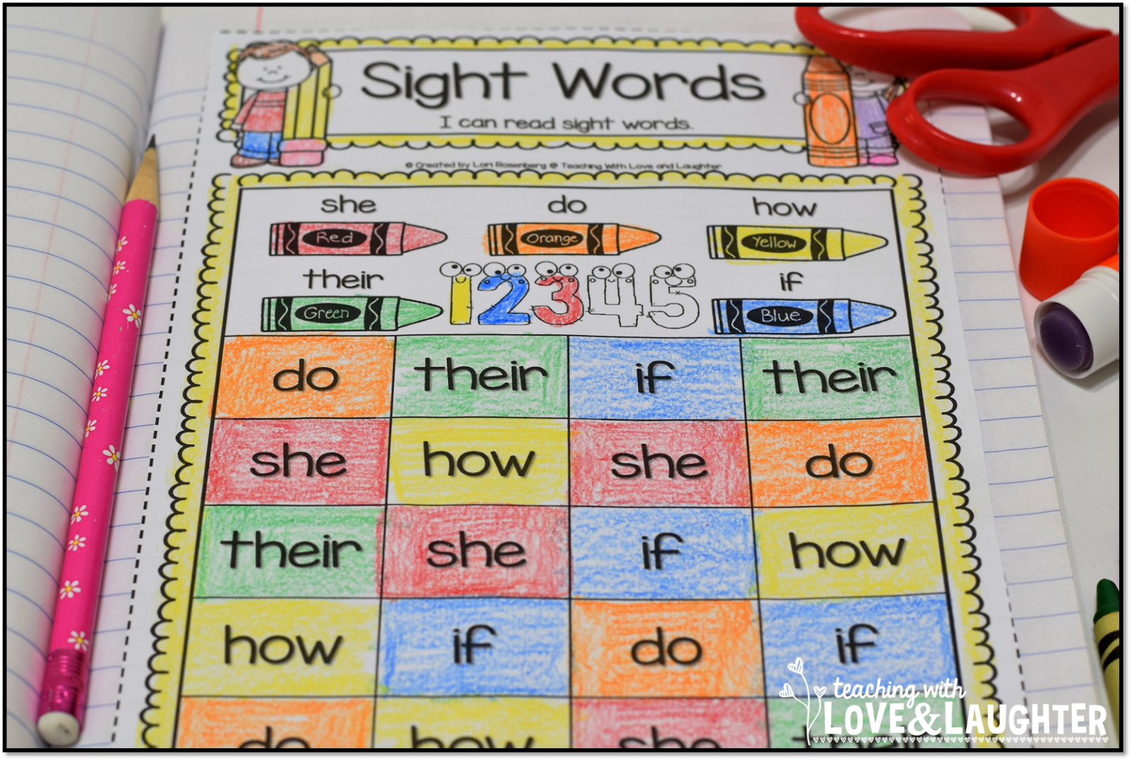 Teaching With Love and Laughter: Interactive Notebooks for Little ...