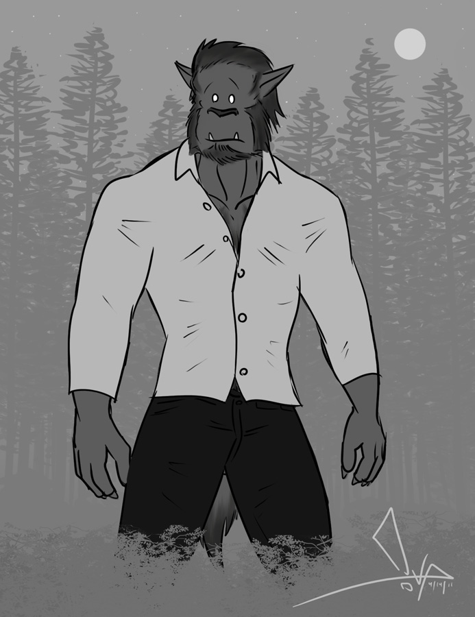 THE RED CHAIR: Where oh Werewolf