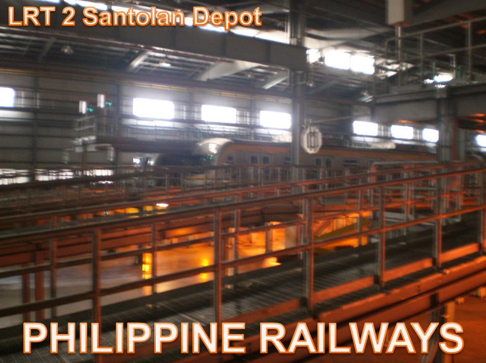 .: LRT 2 Santolan Depot
