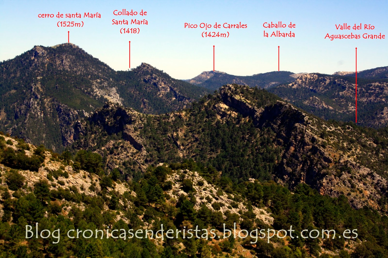 Crónicas Senderistas: Cascada de la Osera.Cascada mas alta de Andalucía.