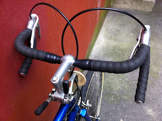 Bike Boom refurbished bikes: Late 70's or Early 80's Zebrakenko blue sky