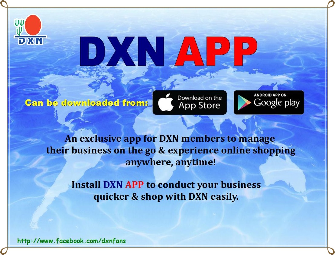 Welcome to the DXN Fans Blog
