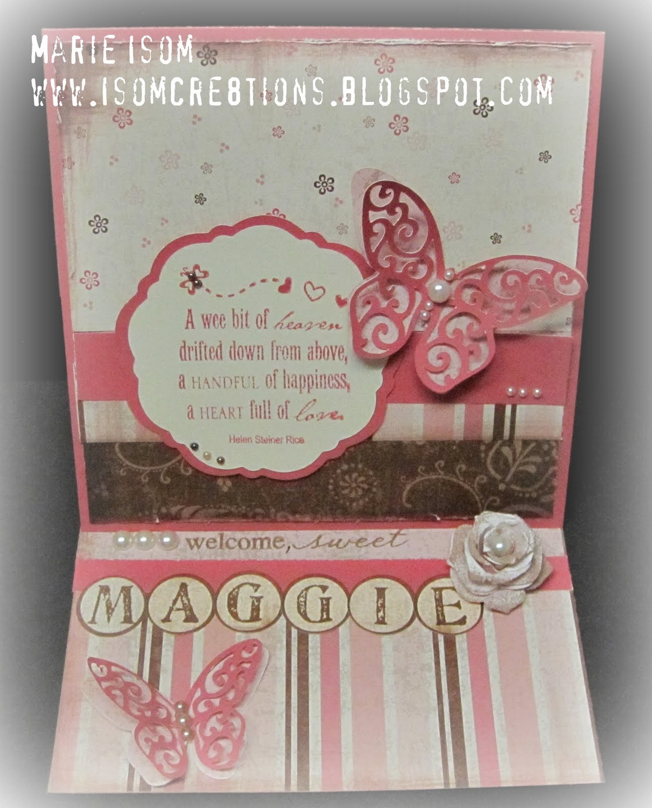Isom Cre8tions: Hurry Up, Maggie! (A card, a layout and a question ...