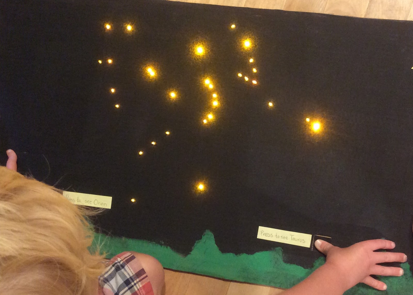Art with Mrs. Elliott : Light-Up LED Constellations Lesson