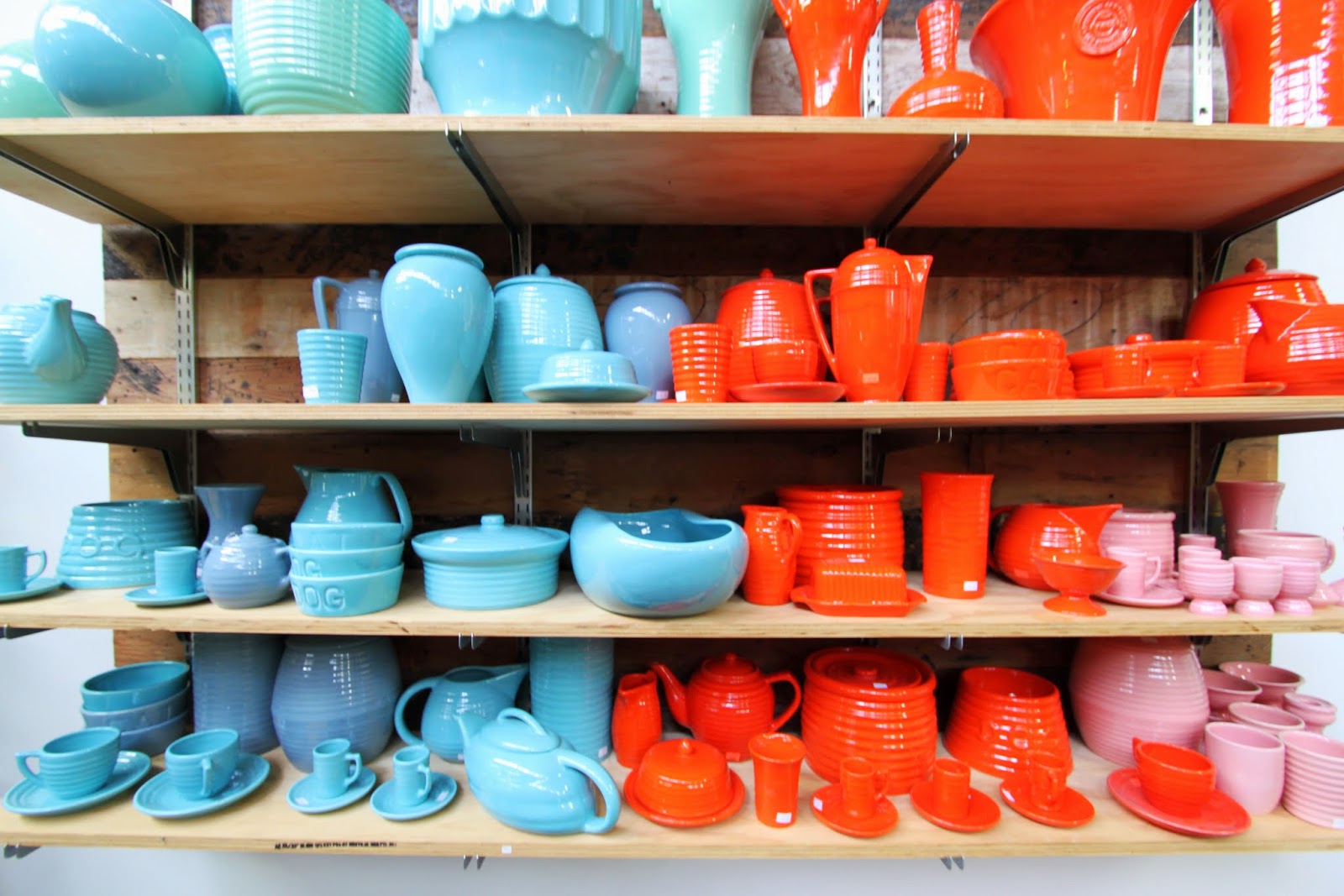 bauer pottery showroom in los angeles, california - a retro review ...