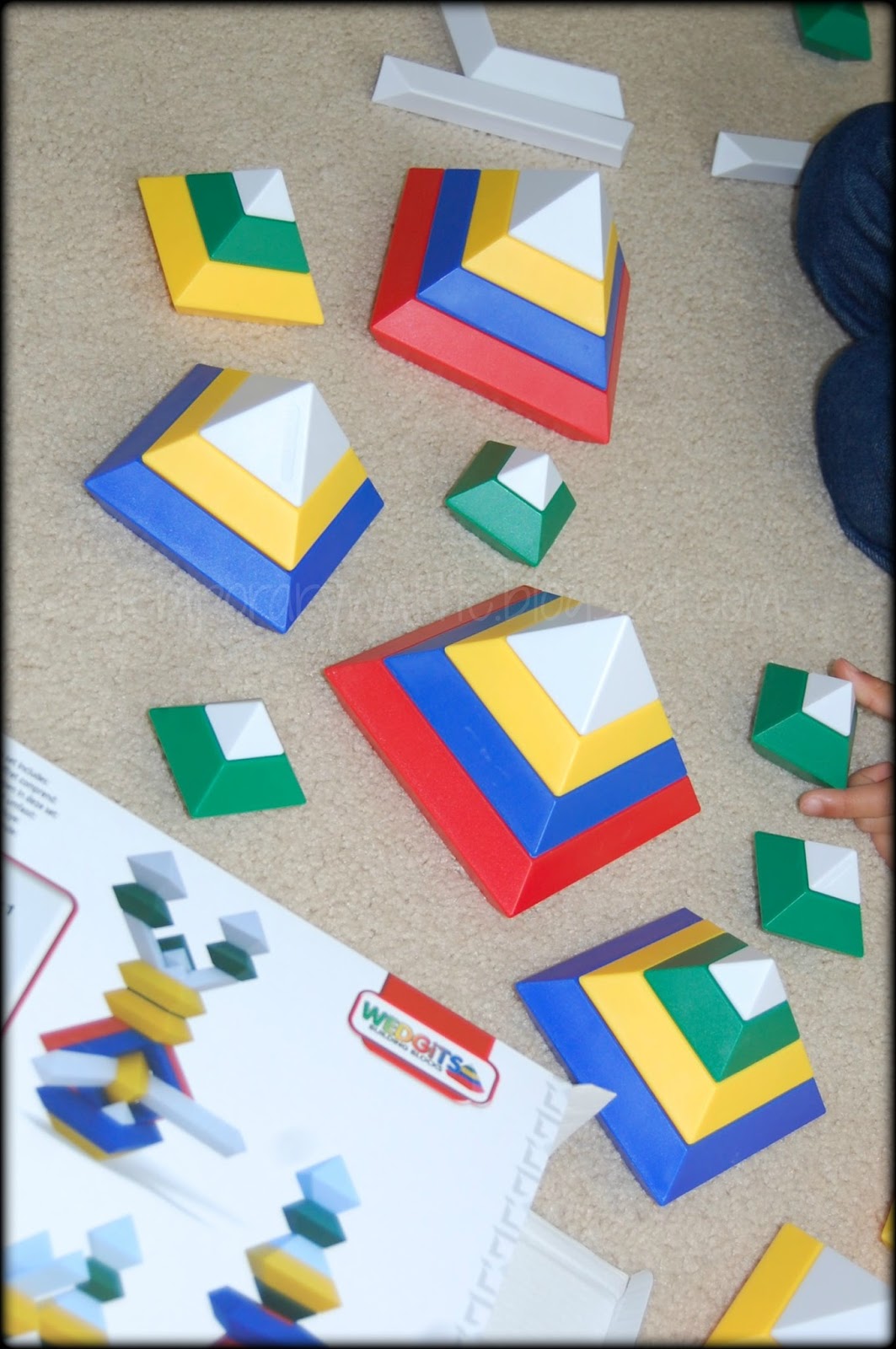 Temporary Waffle: Building With WEDGiTS Imagination Set