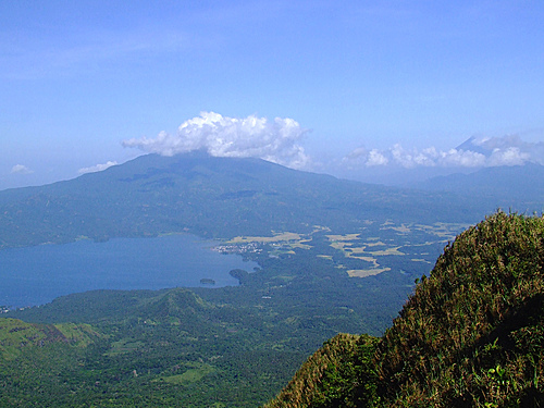 VOLCANOES IN THE PHILIPPINES: MT. MALINAO IN ALBAY, BICOL REGION
