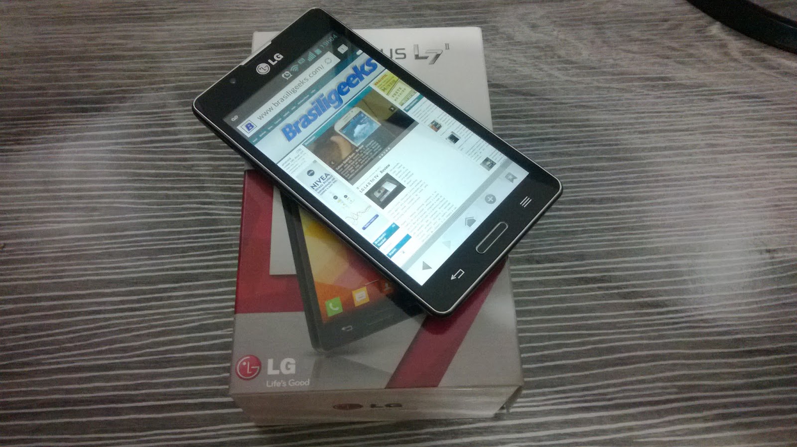 LG Optimus L7 II P714 - Review | Brasiligeeks
