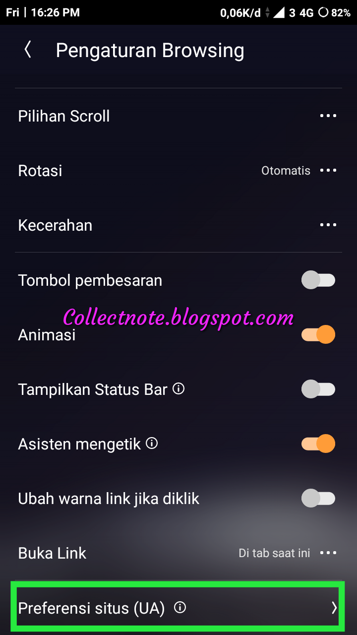 Cara Setting UC Browser Menjadi Tampilan Desktop (Komputer) - Kumpulan ...