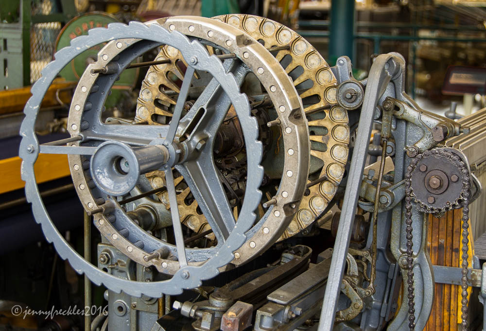Saltaire Daily Photo: Machine wheels