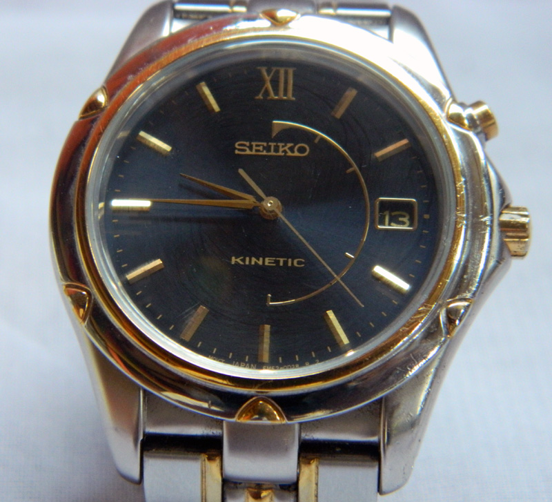 JAM - VINTAGE: FOR SALE : SEIKO KINETIC 5M62 BLACK DIAL - TERAWAT ...
