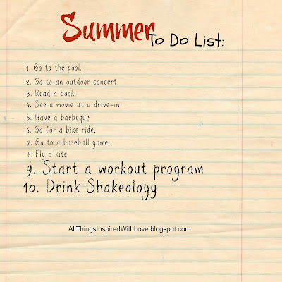 Fit Foodie Life: Summer Break Fitness Challenge