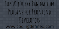 Top 5 jQuery Pagination Plugins for Frontend Developers - Coding Defined