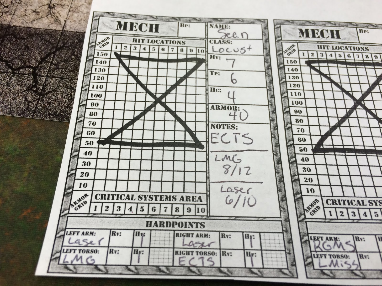 Sean's Gaming and Shooting Blog: Armor Grid: Mech Attack
