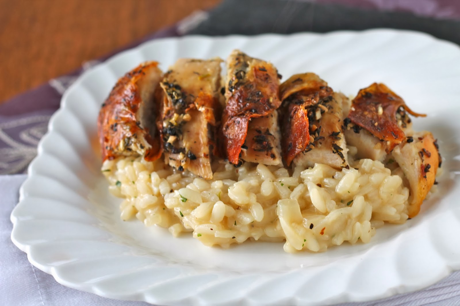 Mrs. Schwartz's Kitchen: Rustic Herb Roasted Chicken