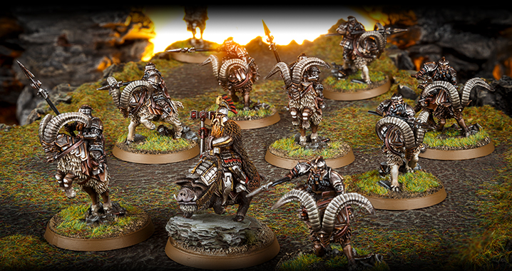 Wargame News and Terrain: Forge World: New The Hobbit Iron Hills Goat ...