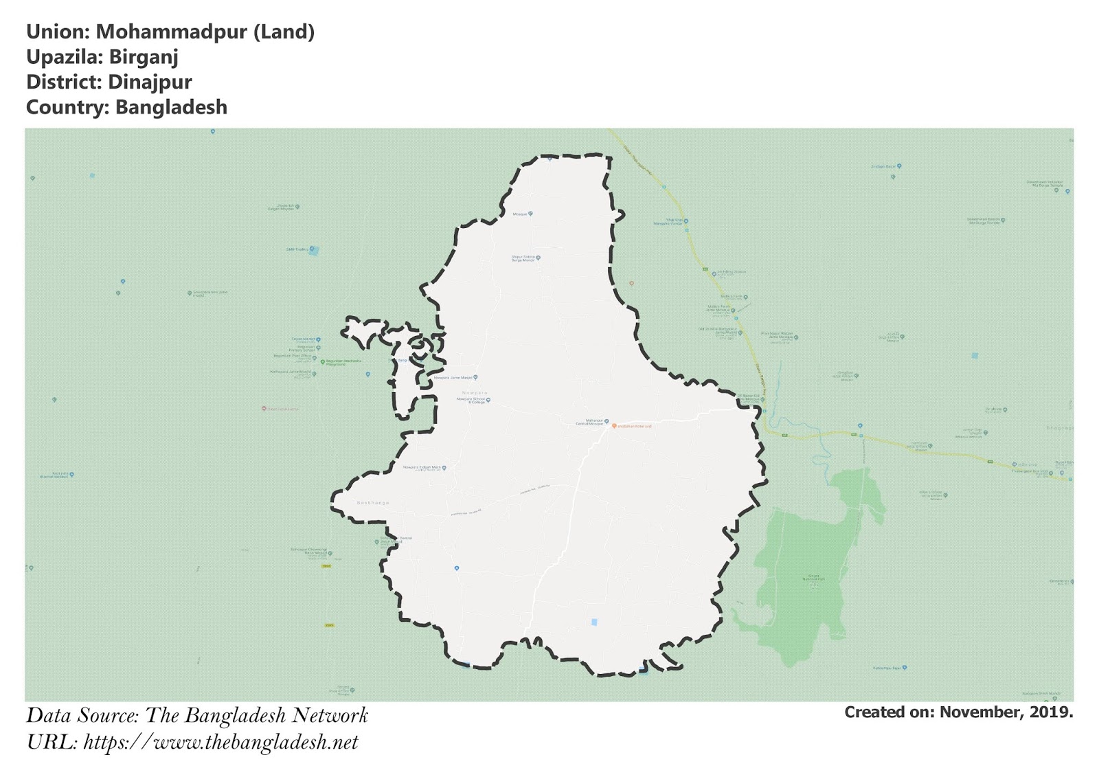 Mohammadpur Union, Dinajpur