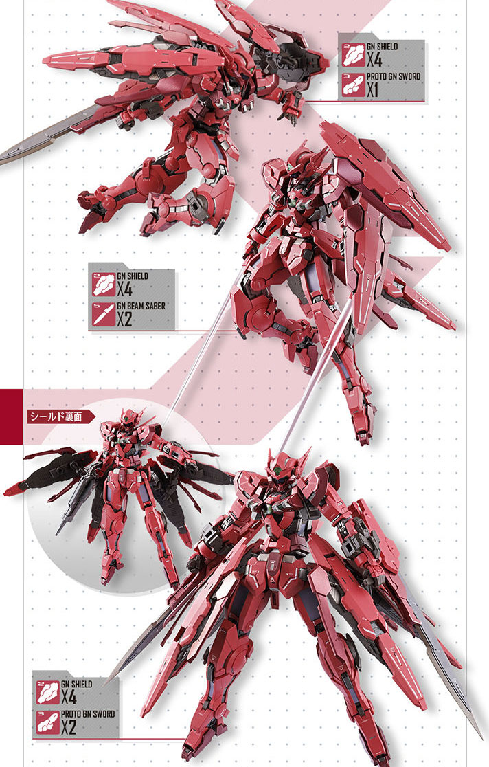 P-Bandai: METAL BUILD Gundam Astraea Type-F with GN Heavy Weapon Set ...