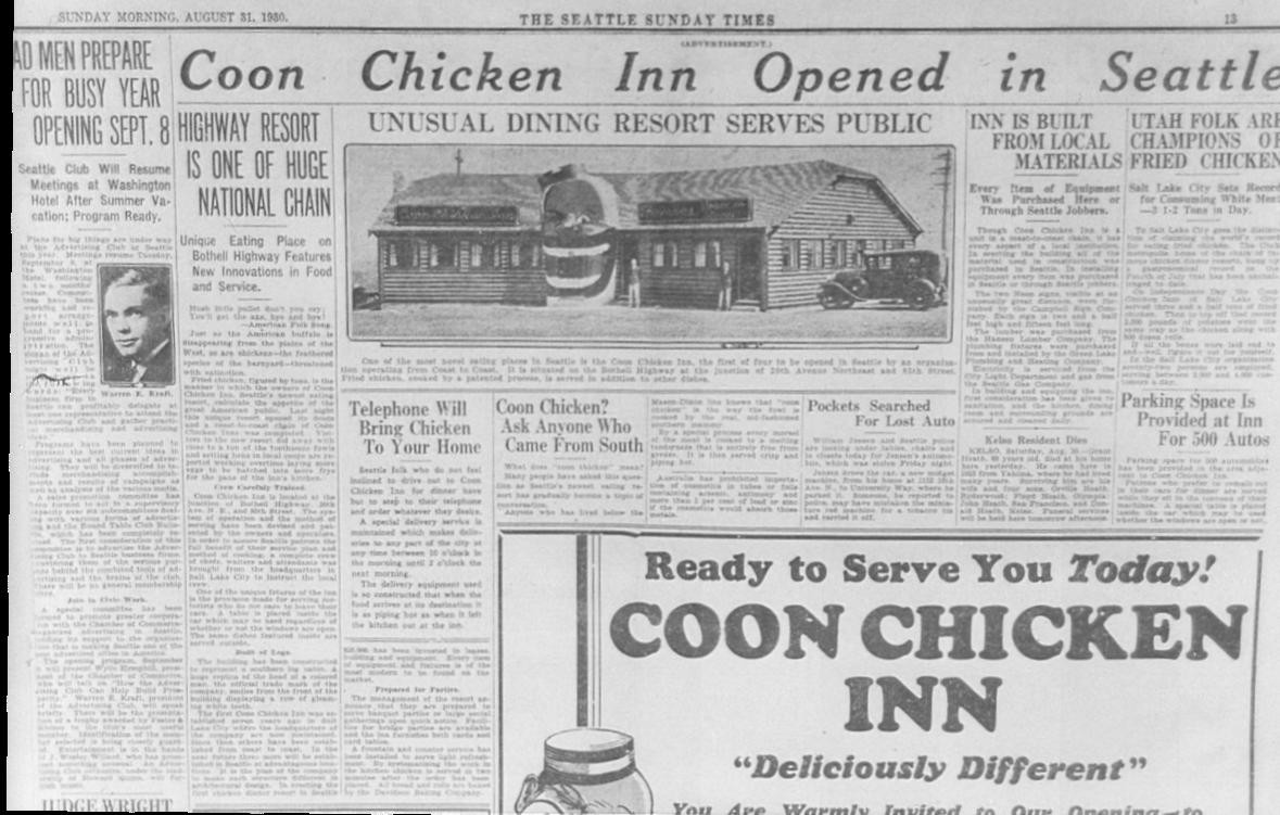 Durango Washington: Shocked & Appalled to Learn About Seattle's Coon ...