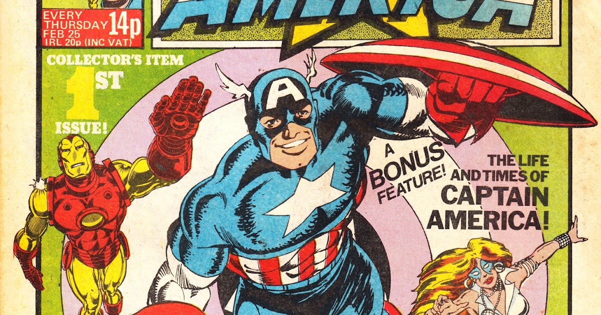 STARLOGGED - GEEK MEDIA AGAIN: 1981: CAPTAIN AMERICA ISSUE 1 (MARVEL UK)