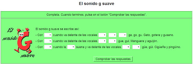 Las TIC en Primaria: LA G Y LA J