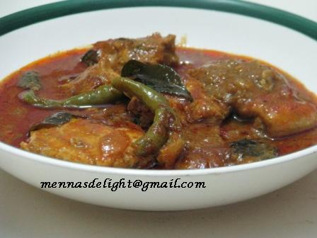 Foodie Delights Bangalore - Life n Spice: Ribbon Fish Curry/ Vaala Meen ...