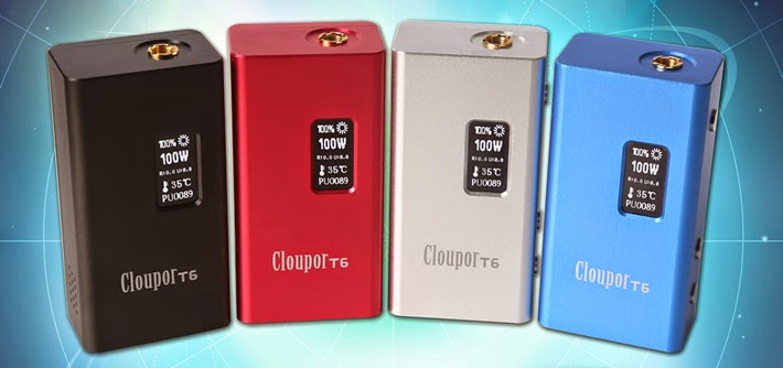 BIG BOY: THE CLOUPOR T6 - 100 WATT - 26650 BOX MOD | Vaping Underground ...