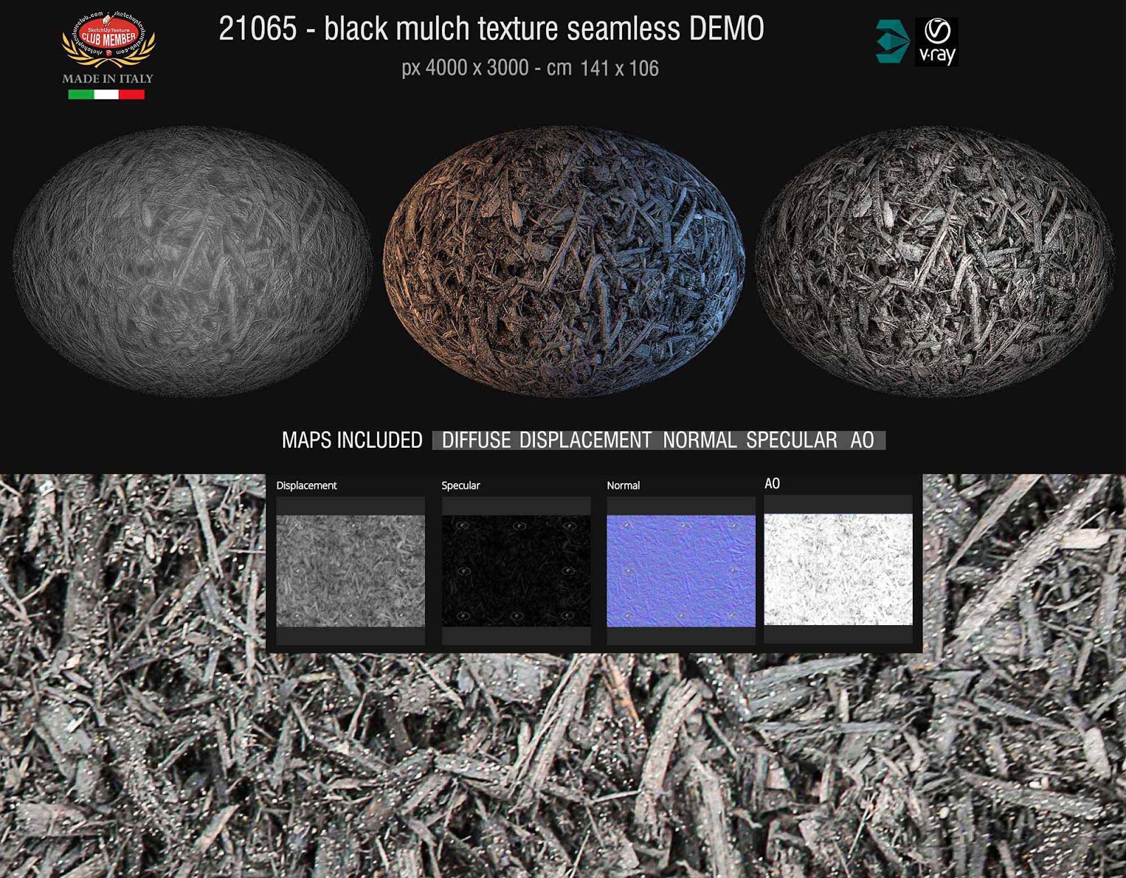 New Seamless Textures Forest Chips As Well As Mulch Alongside Maps ...