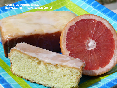 Traveler In The Kitchen: Ruby Red Pound Cake