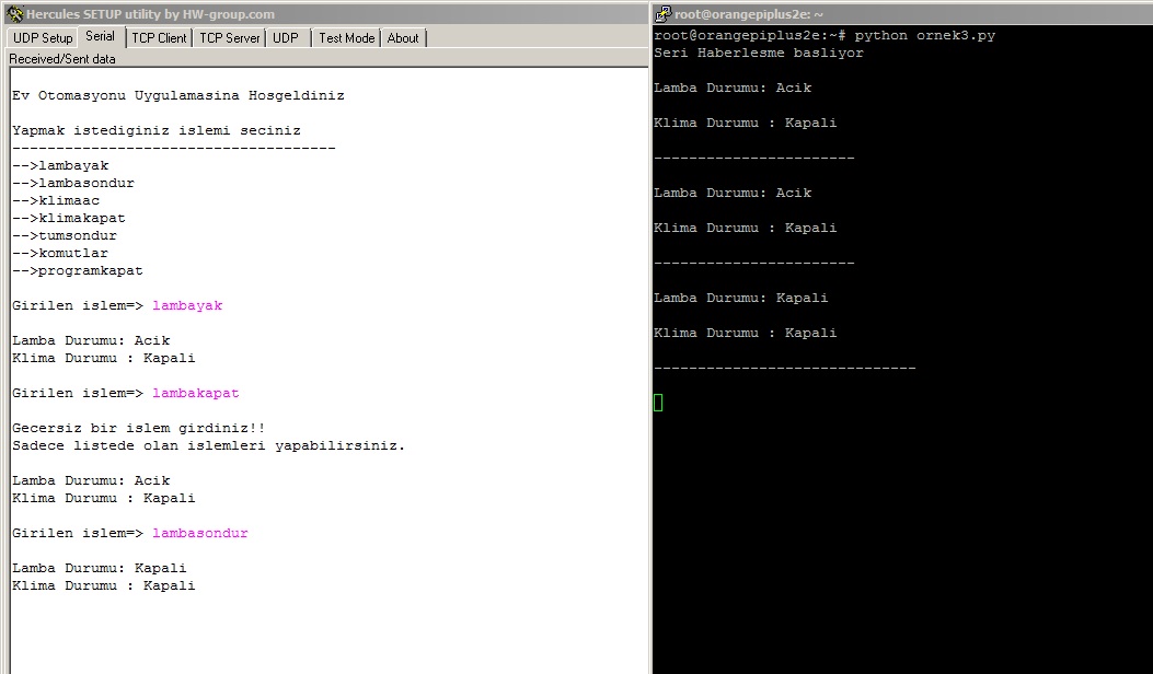 Orange Pi: ORANGE PI PYTHON UART